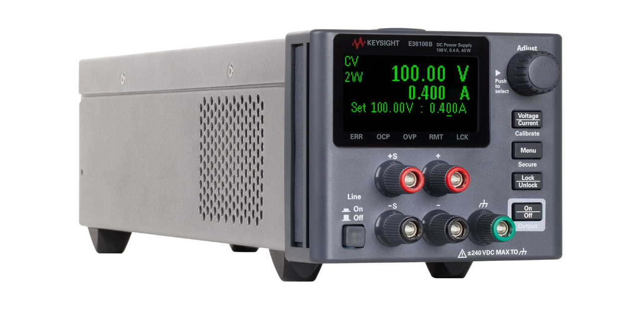 E36100 Serisi Güç Kaynakları 30-40W | E36106B DC Güç Kaynağı, 100V, 0 ...