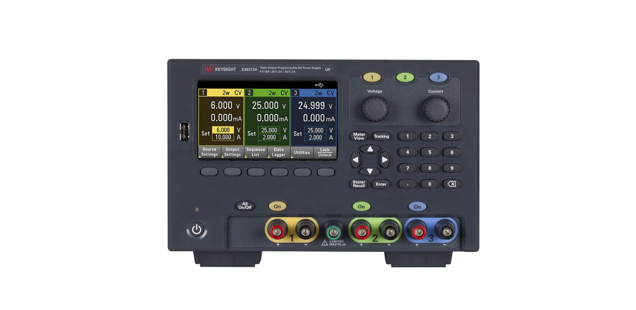 E36300 Serisi Üçlü Çıkışlı Güç Kaynağı | E36313A 160W Üç Çıkışlı Güç ...