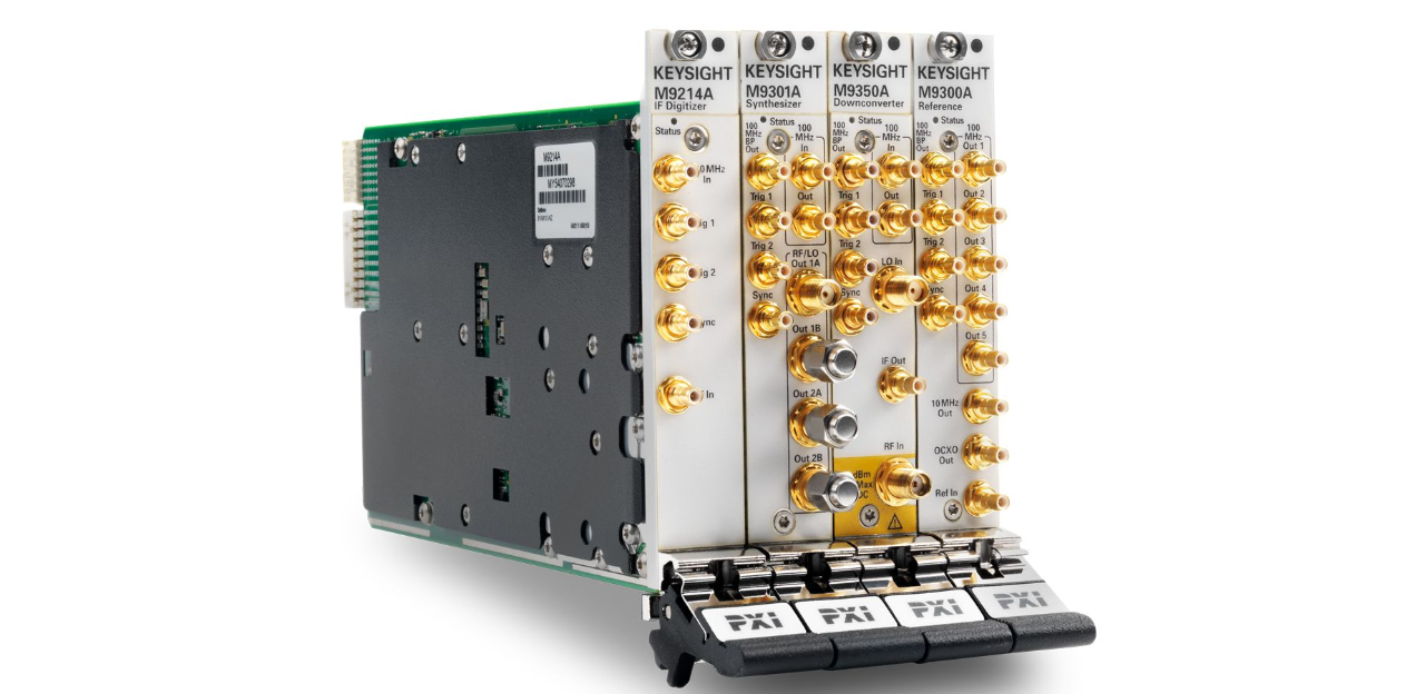 Modüler PXI Sinyal Analizörleri | M9391A PXIe Vektör Sinyal Analizörü ...