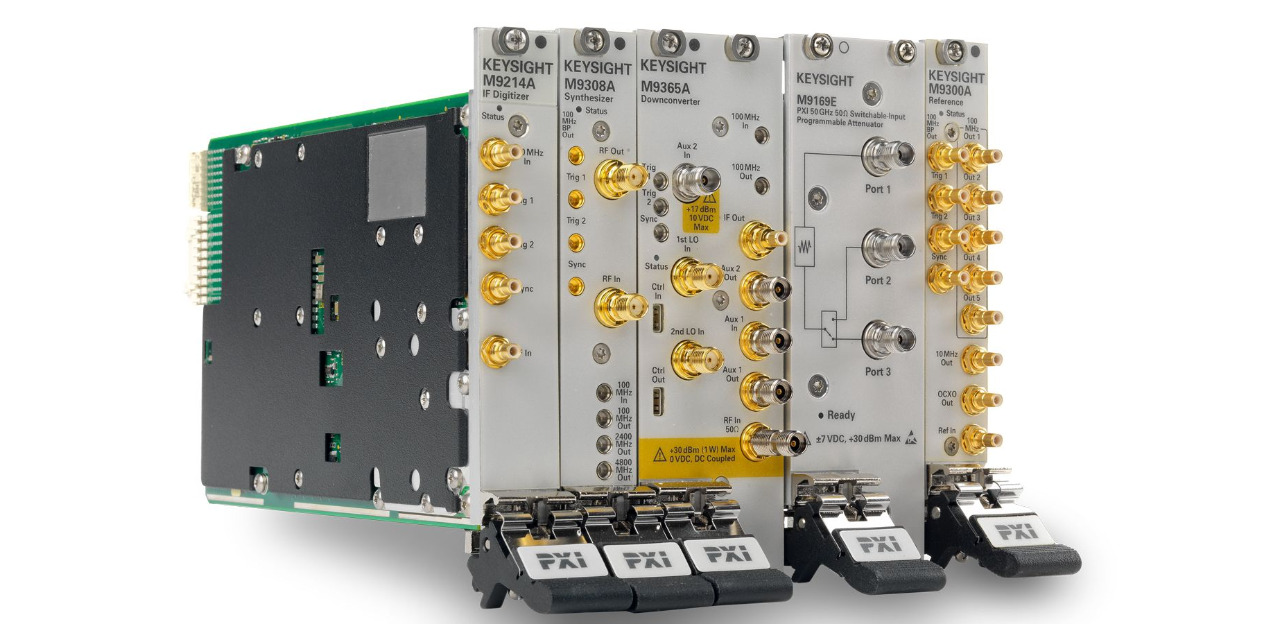 Modüler PXI Sinyal Analizörleri | M9393A PXIe Vektör Sinyal Analizörü ...