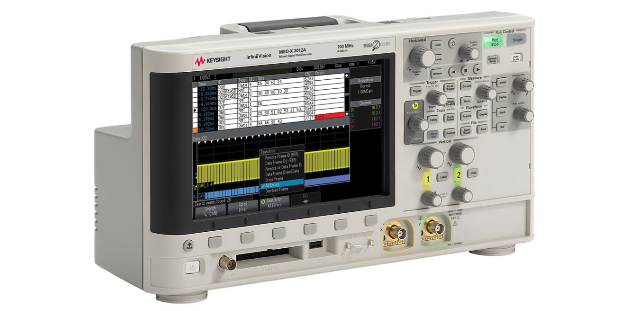 InfiniiVision 3000A X-Serisi 100 MHz - 1 GHz | MSOX3054A Osiloskop: 500 ...