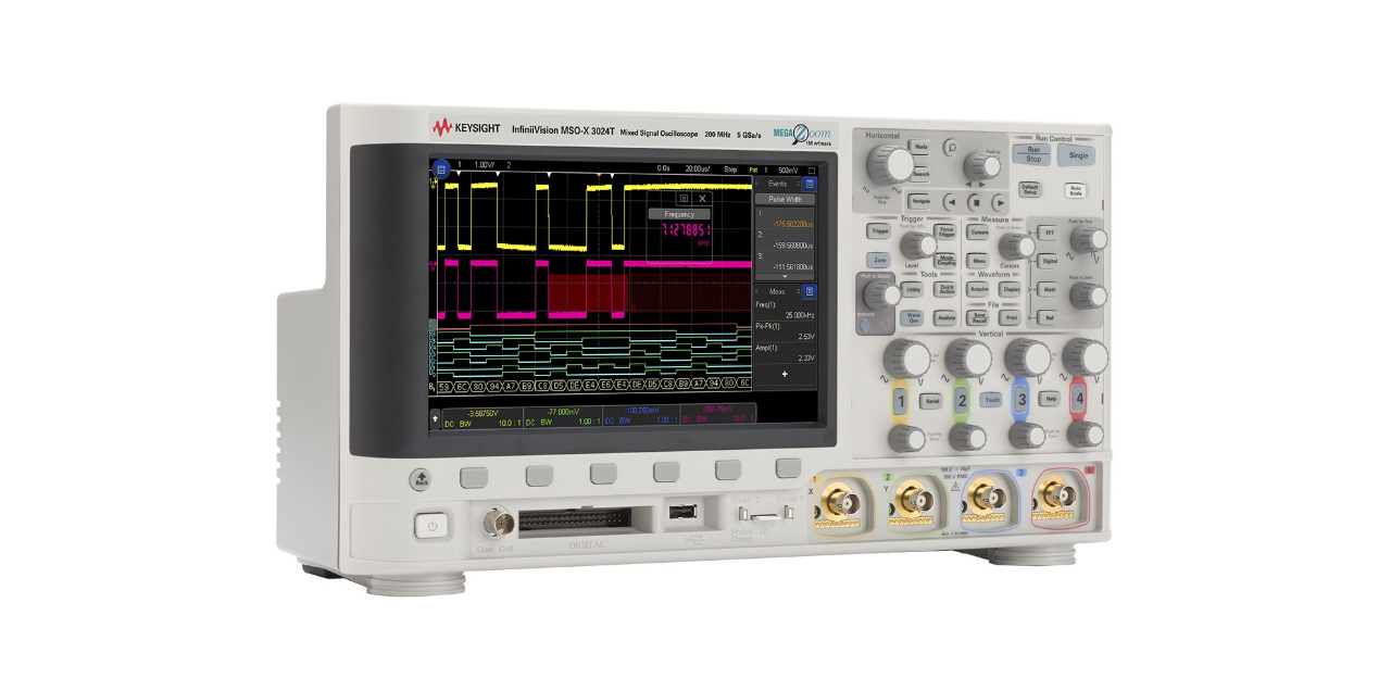 Infiniivision 3000T X-Serisi 100 MHz - 1 GHZ | MSOX3024T Osiloskop: 200 ...