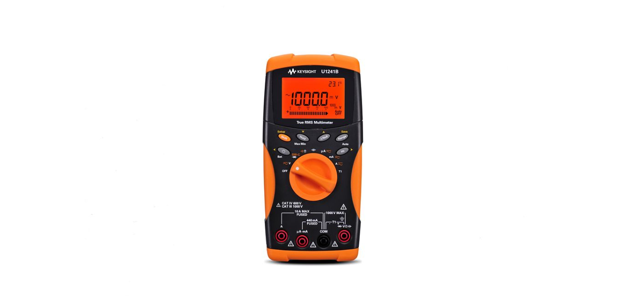 U1240 Serisi 4 Dijit El Tipi Multimetreler | U1241B El Tipi Dijital ...