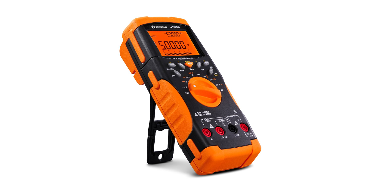 U1250 Serisi 4,5 Dijit El Tipi Multimetreler | U1251B El Tipi Dijital ...